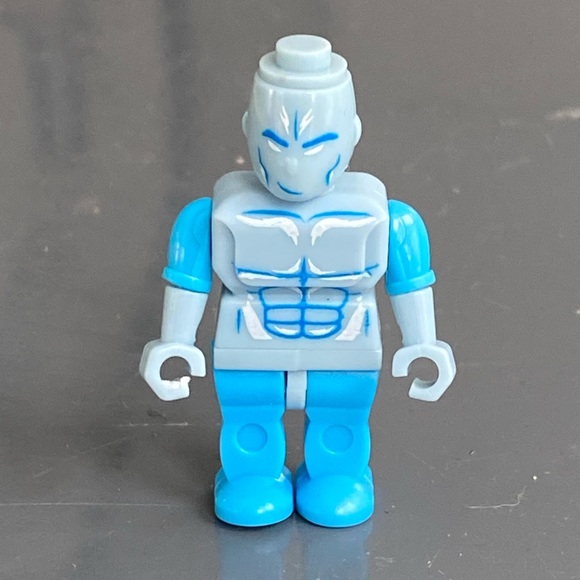 Other | Rare Lego Super Hero Blue Man Mini Figure | Poshmark